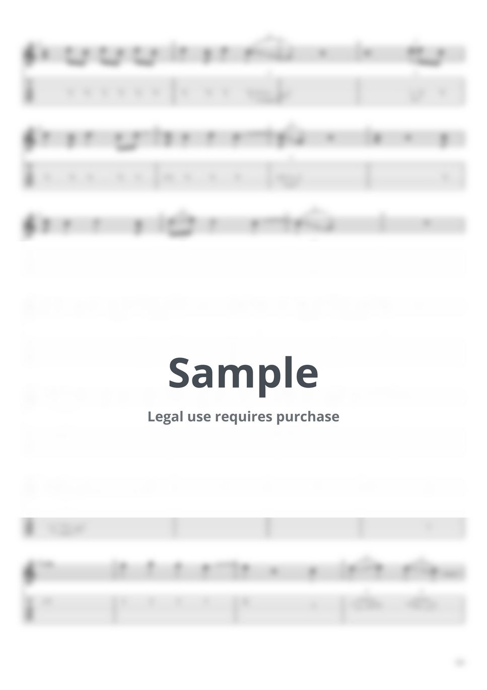 oasis - don't look back in anger Sheet Music by 꾸꾸기타