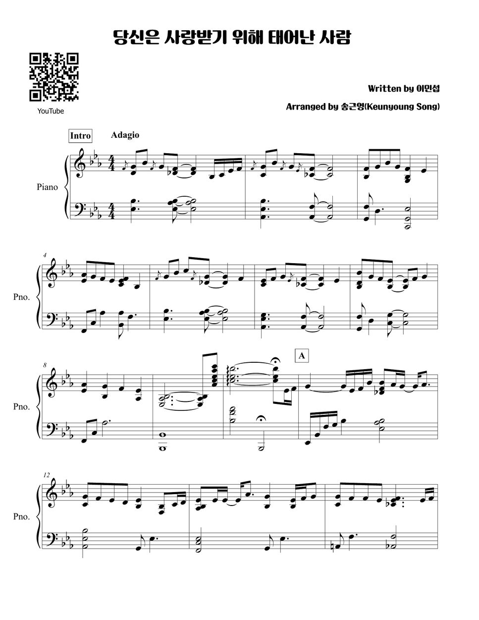  You Were Born To Be Loved Lembar Musik By