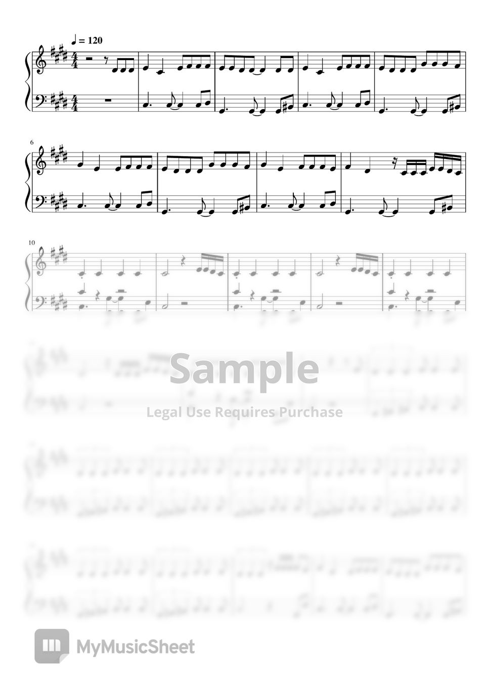 Justin Quiles, Daddy Yankee, El Alfa - PAM Sheets