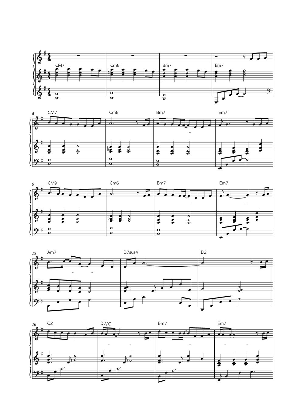 김상진 너를 선택한다 G Key Sheets By 생명의건반