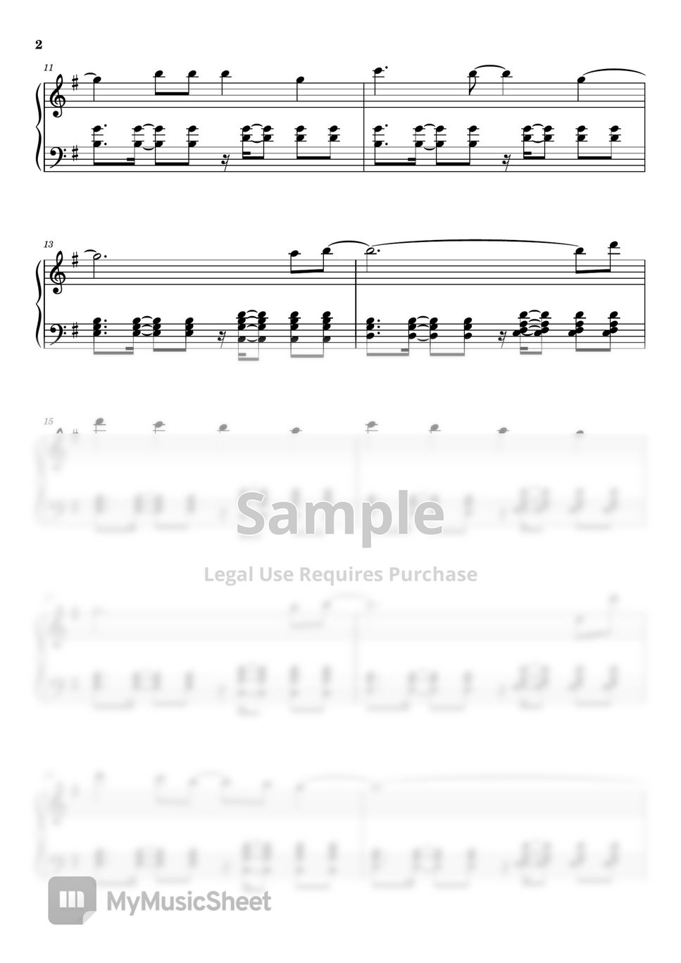 Rihanna - We Found Love แผ่น by Piano Go Life