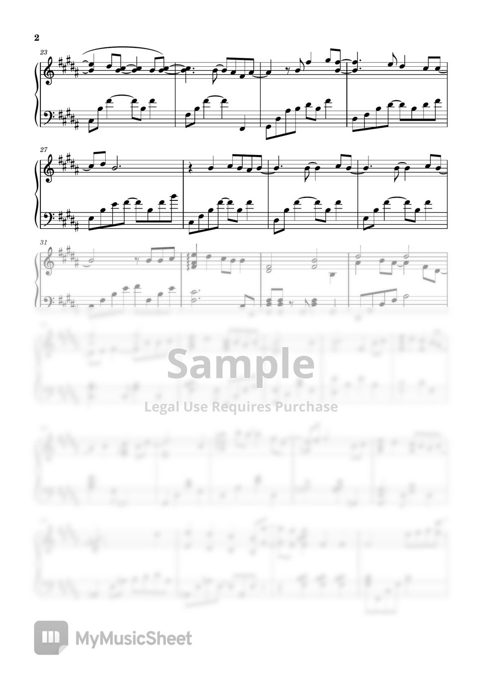 碧蓝档案 - 優しさの記憶 Partition musicale by Mitsukiyo