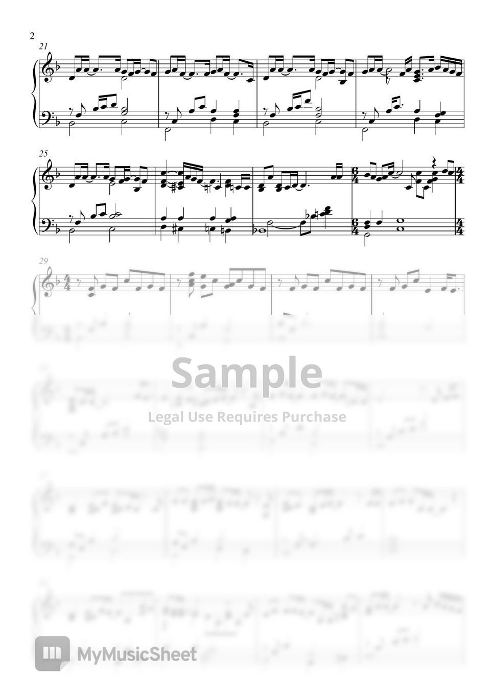 이용신 - Love Chronicle (달빛천사OST) 악보 by Phrygian studio