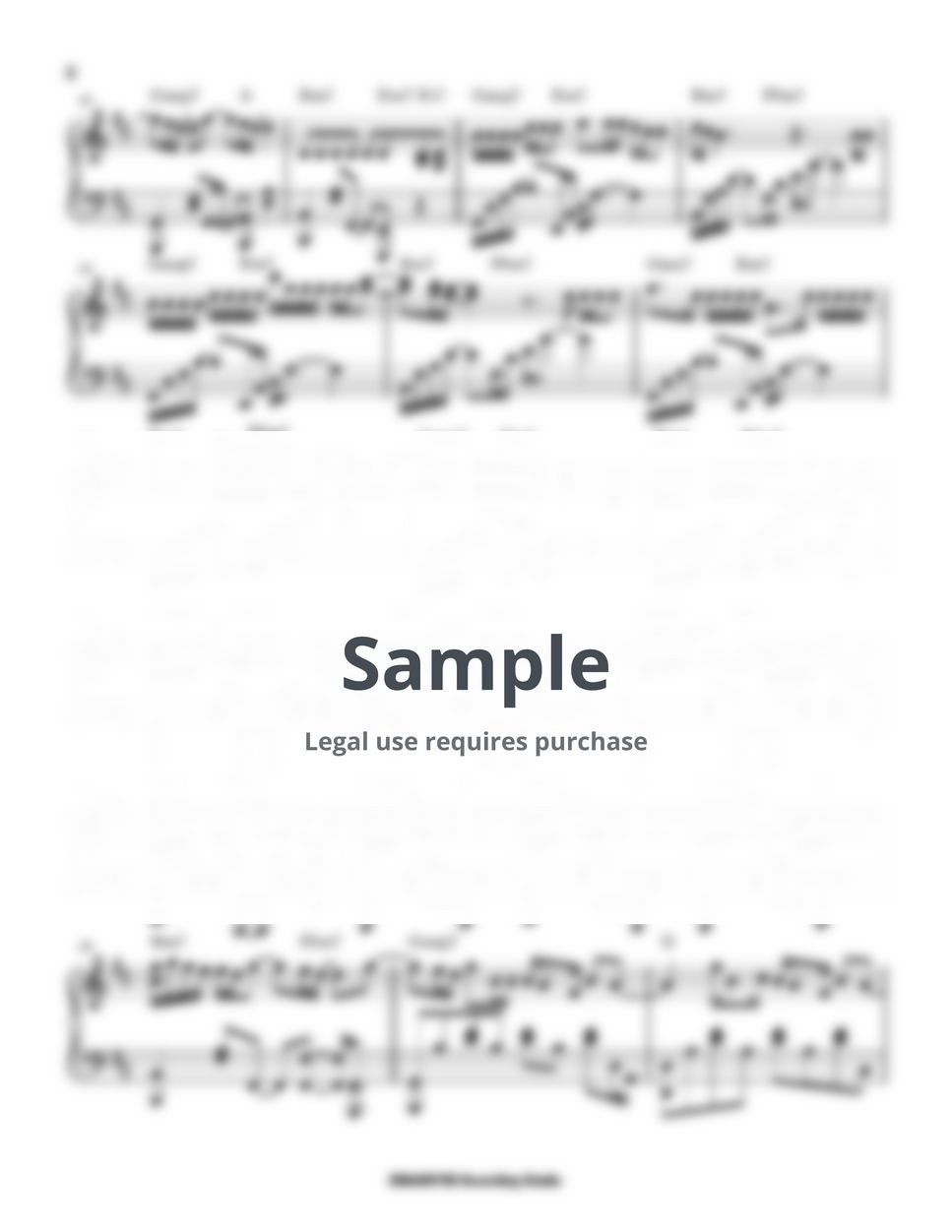 ROSÉ - Gameboy Sheets by JENARRTEE Recording Studio