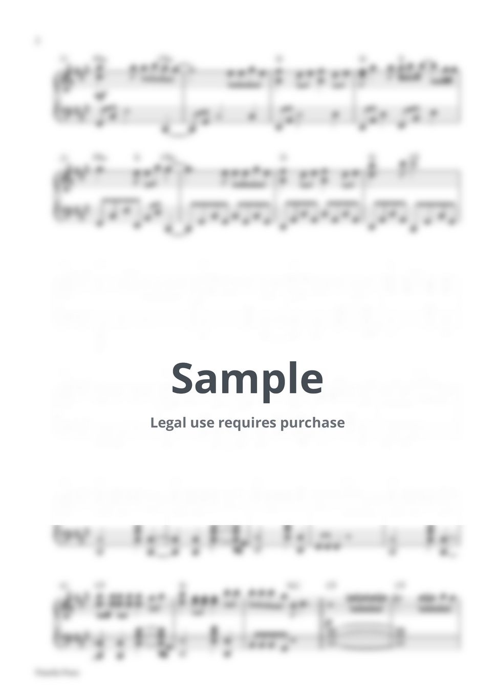 aespa - Drama (Piano Sheet) Sheet Music by Pianella Piano