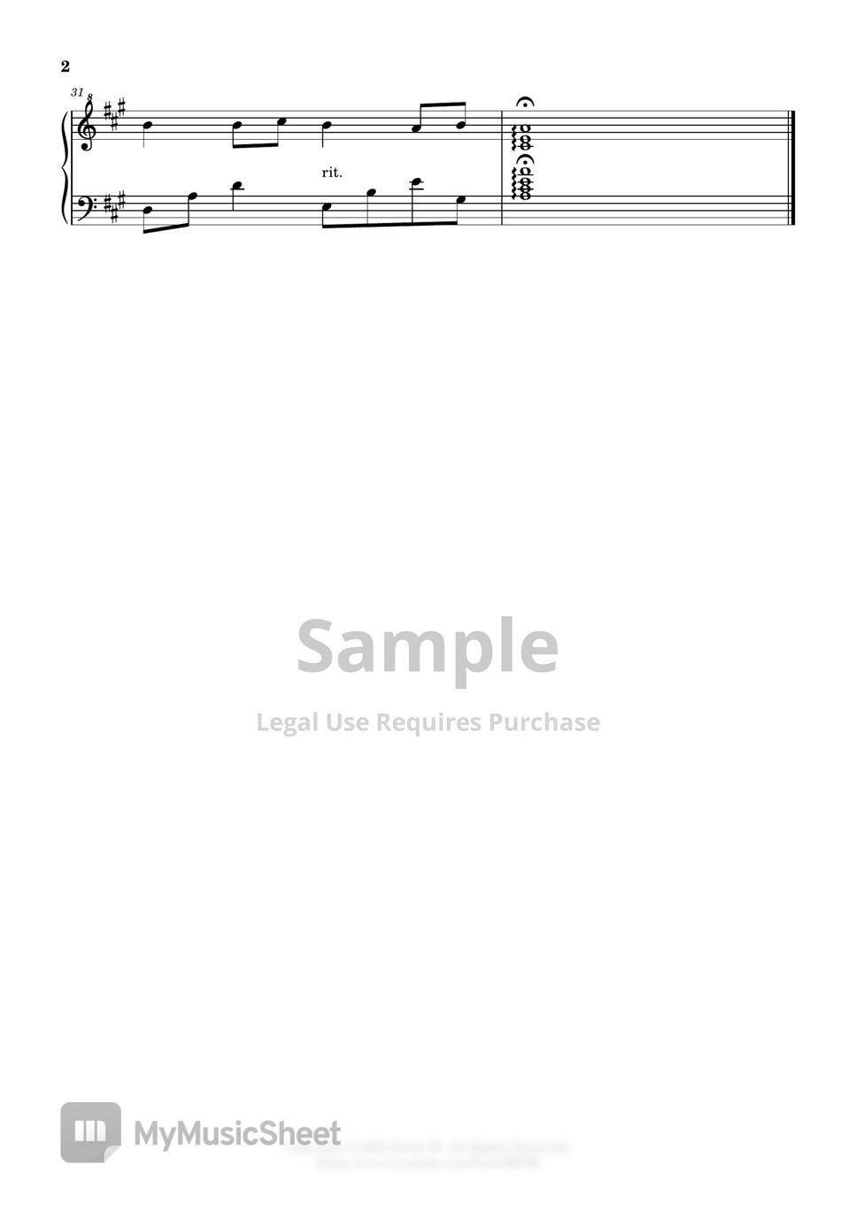 Minori Chihara - Violet Evergarden ED - "Michishirube" 악보 by Fonzi M