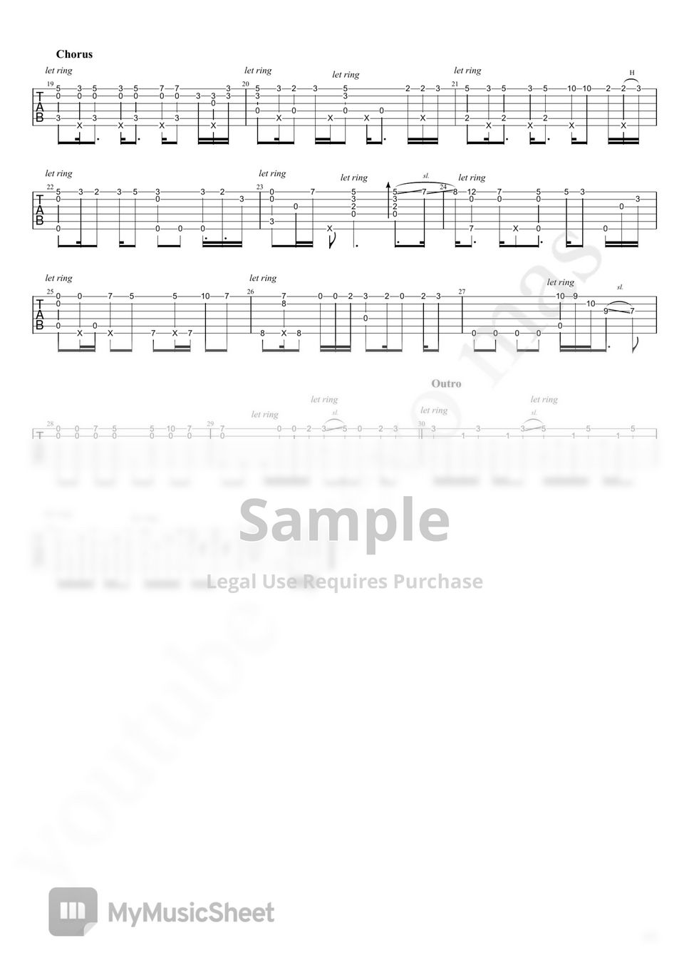 Akari Kito - Tiny Light (Hanako-kun ED) 楽譜 by revo mas