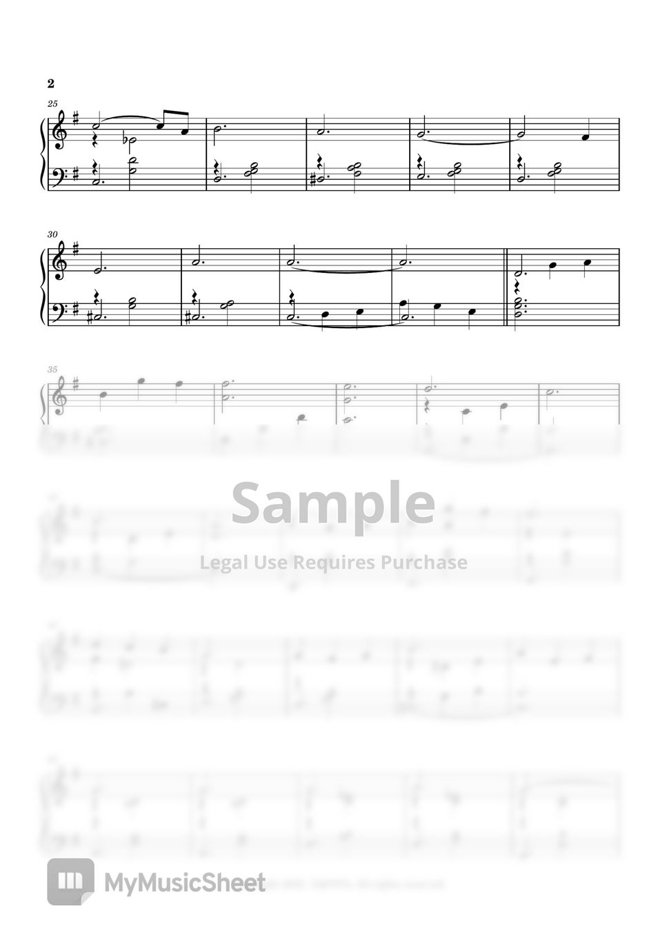 Oneul Piano (오늘피아노) - Dandelion Spores (민들레 홀씨) (자작곡) نوتة