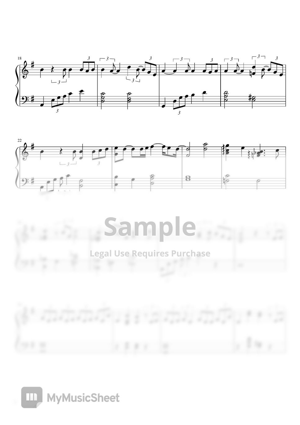 자이언티(Zion.T) - 눈(Snow) Piano Sheet Sheets