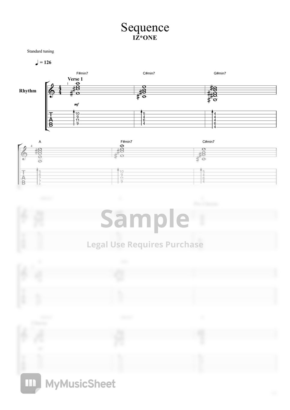 IZ*ONE - Sequence Sheets by Rob Ethereal