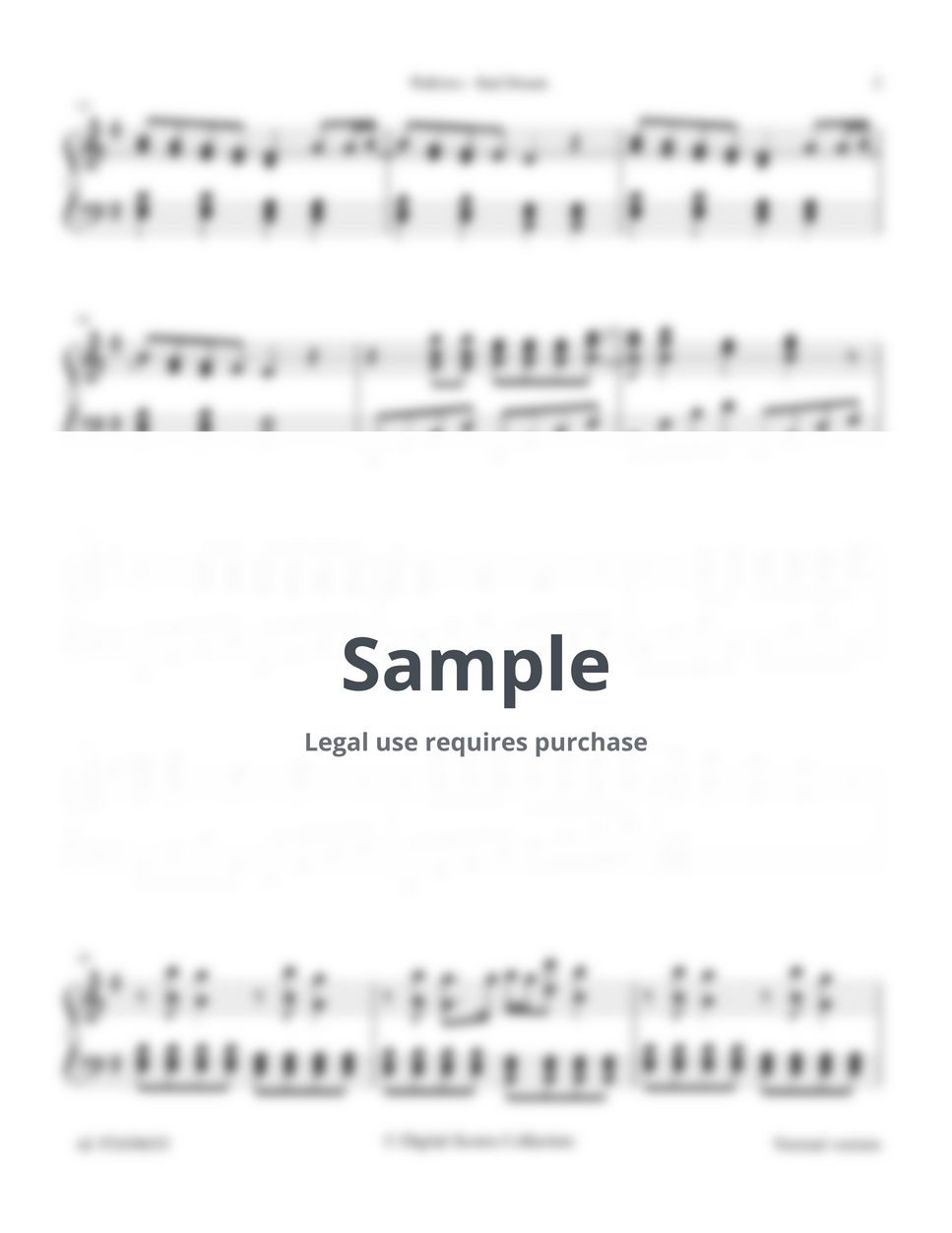 Wallows - Bad Dream Sheet Music by Digital Scores Collection