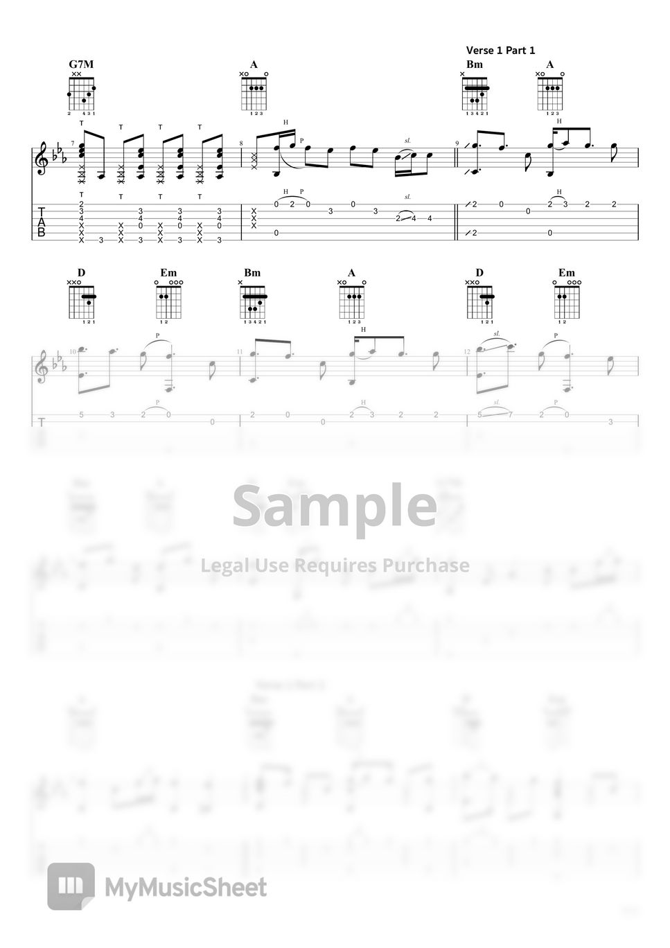 트와이스 - Fancy (Normal, 9/10) Sheets by NZJonosong