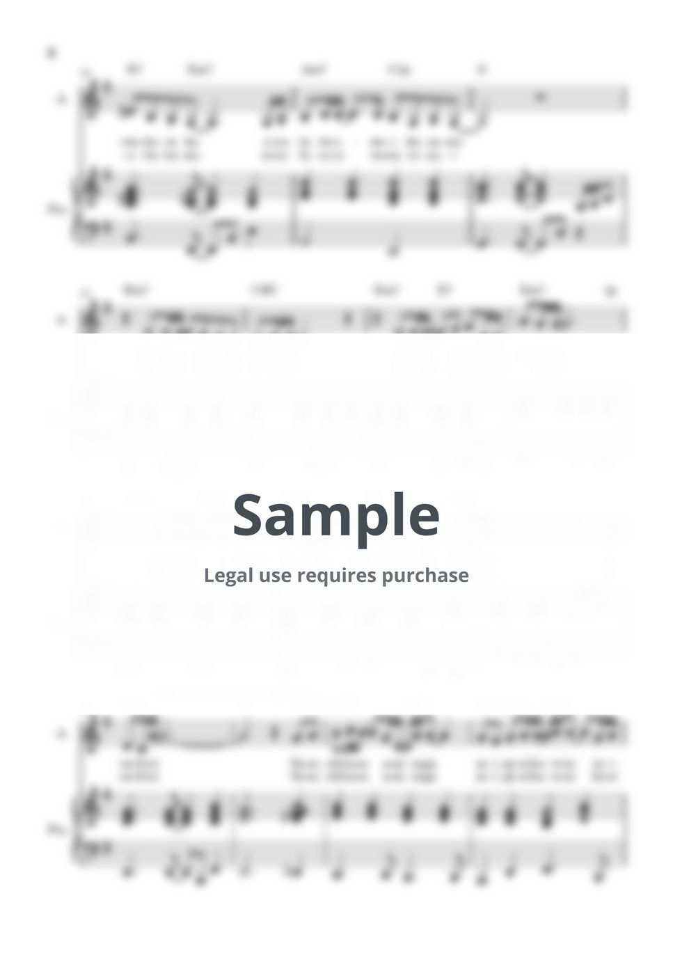 Rena Uehara - AQUAPLUS - WHITE ALBUM 2 OST - Yasashii uso Sheets by sodaorat