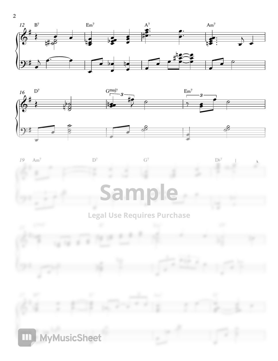 Johnny Mandel - Emily Sheets by MIWHA