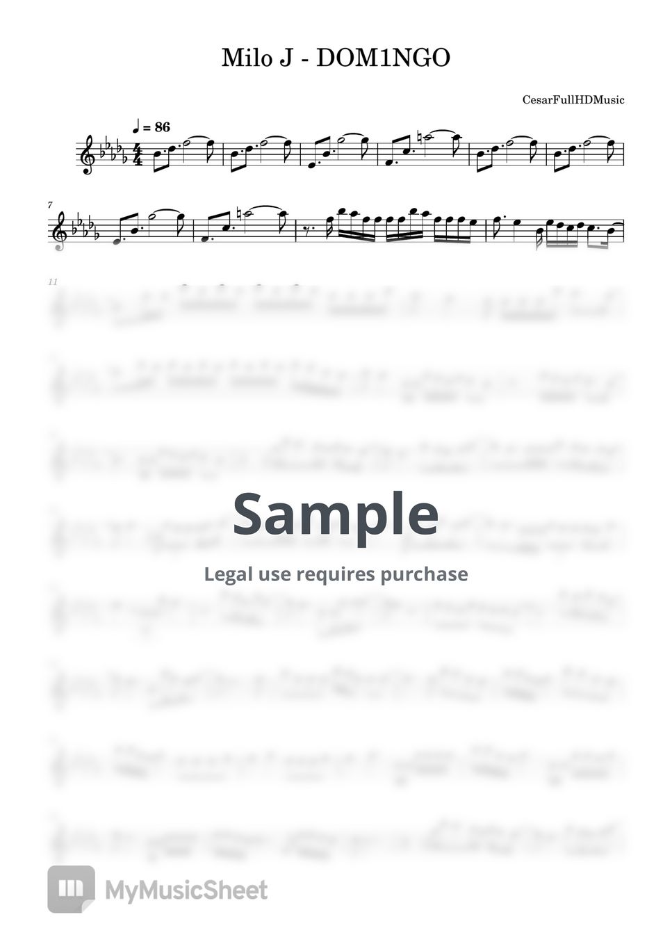 Milo J - DOM1NGO Sheets