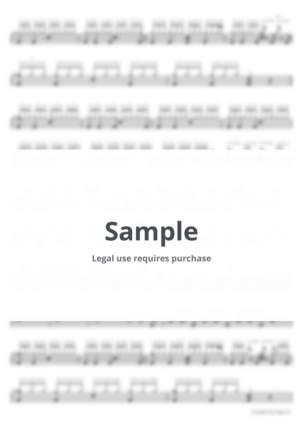 Linkin Park - Friendly Fire Sheets by COPYDRUM