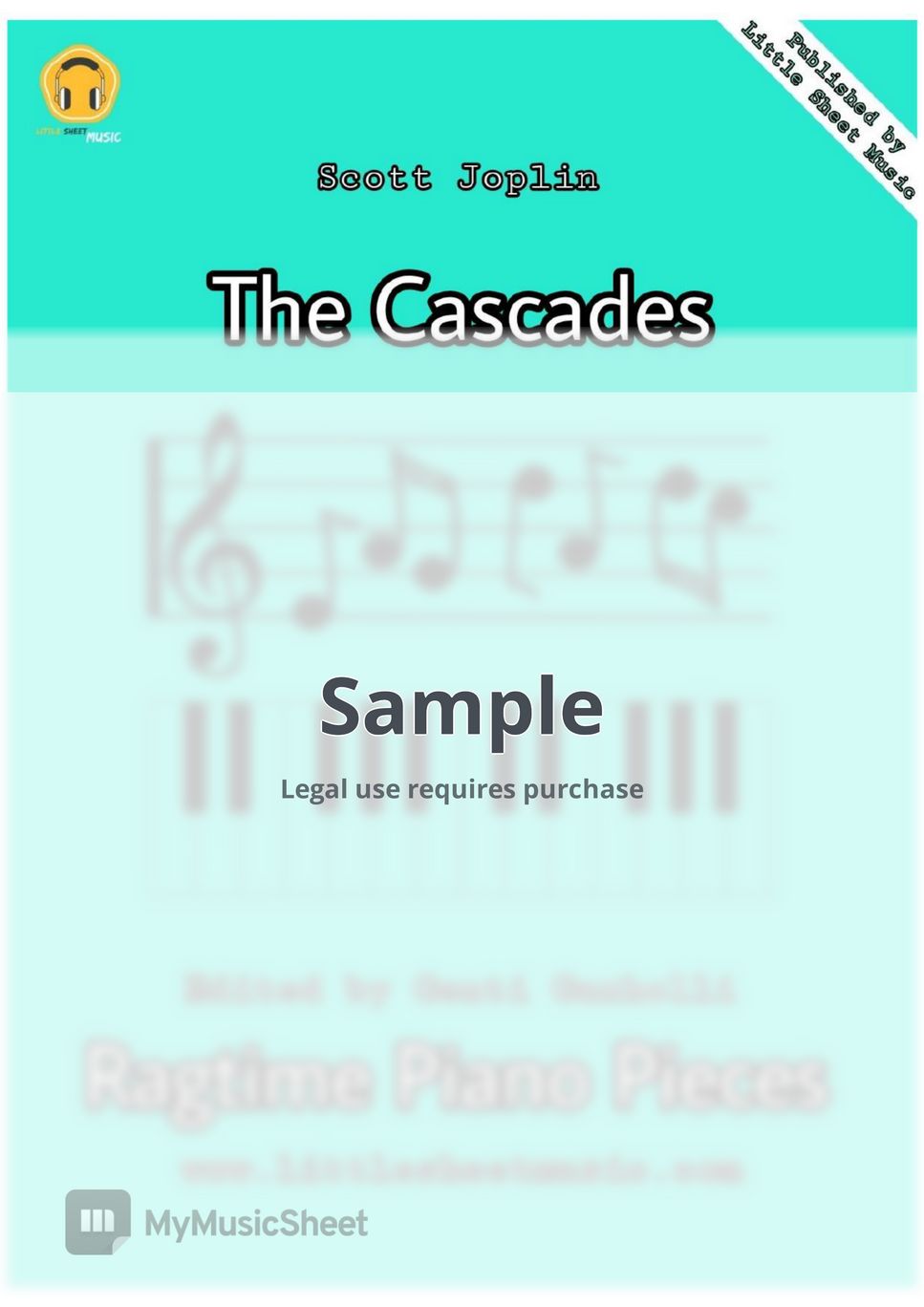 Scott Joplin - The Cascades 악보 by Genti Guxholli