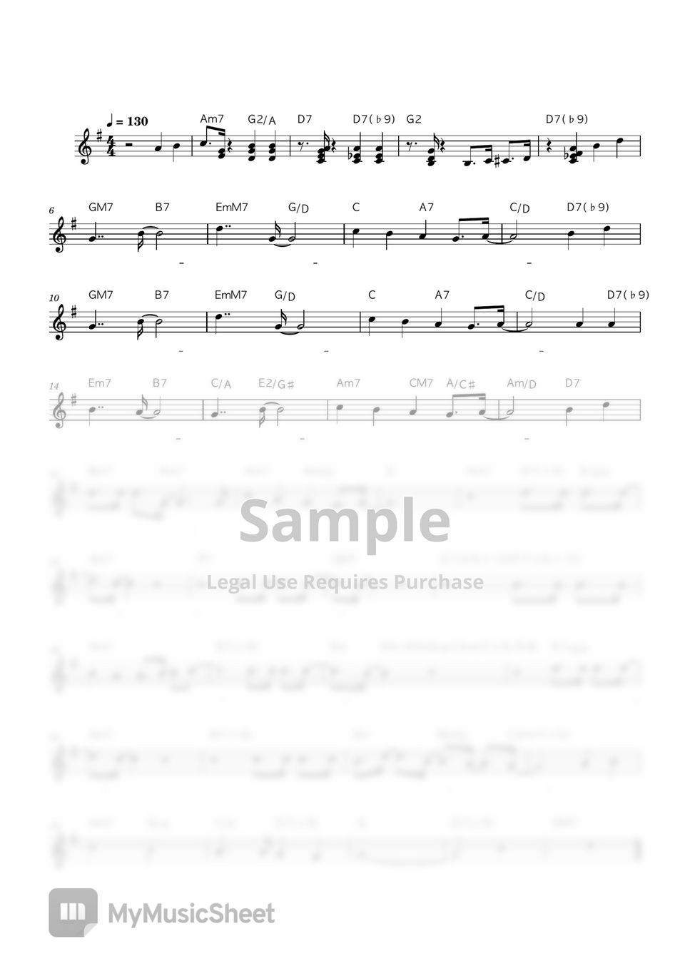 David Fellingham - 기뻐하며 왕께 노래 부르리 (Shout for joy and sing) (F key 멜로디악보 ...