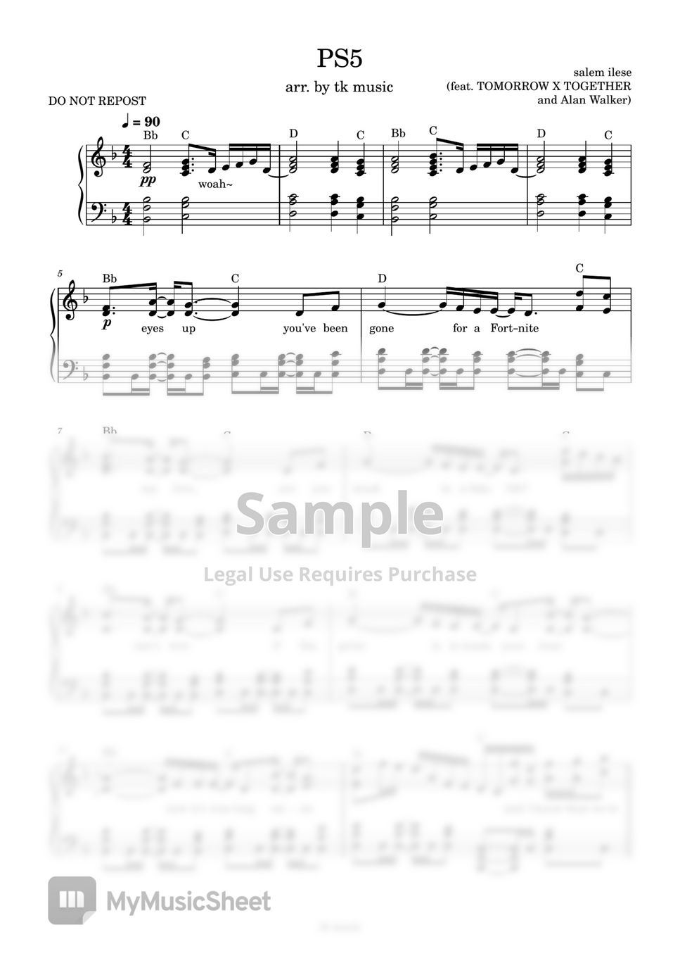 salem ilese, TOMORROW X TOGETHER (TXT) (투모로우바이투게더), Alan Walker - PS5 ...