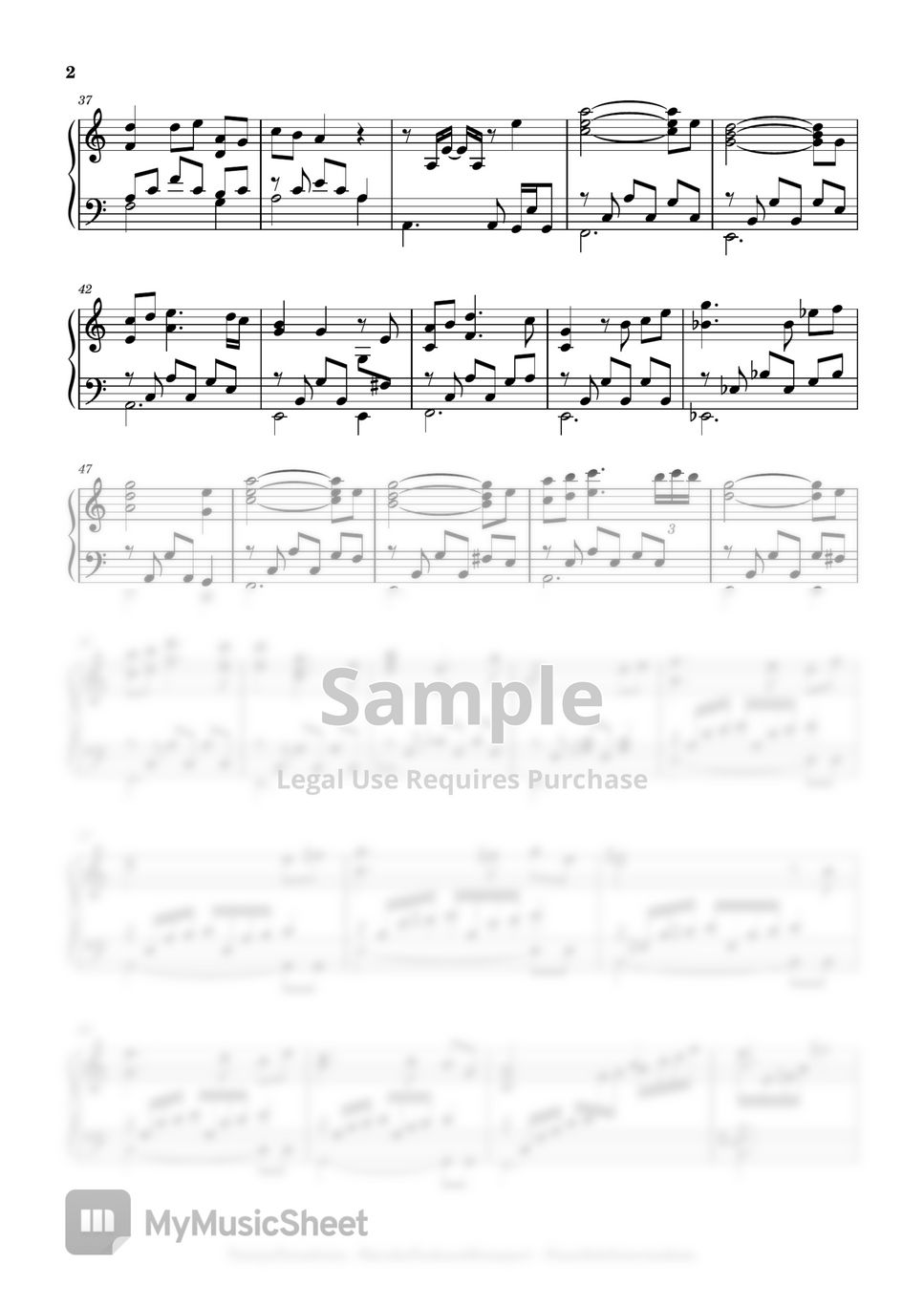 寺嶋民哉 - Haruka Tooku no Shima Yori (intermediate, piano) Sheets by Mopianic