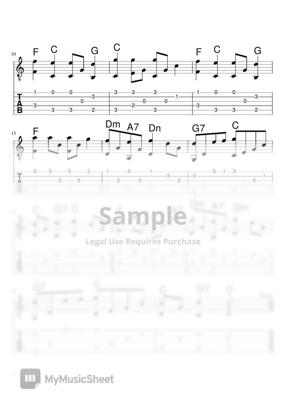 Felix Mendelssohn - Hark The Herald Angels Sing (Christmas Carol) 樂譜 ...