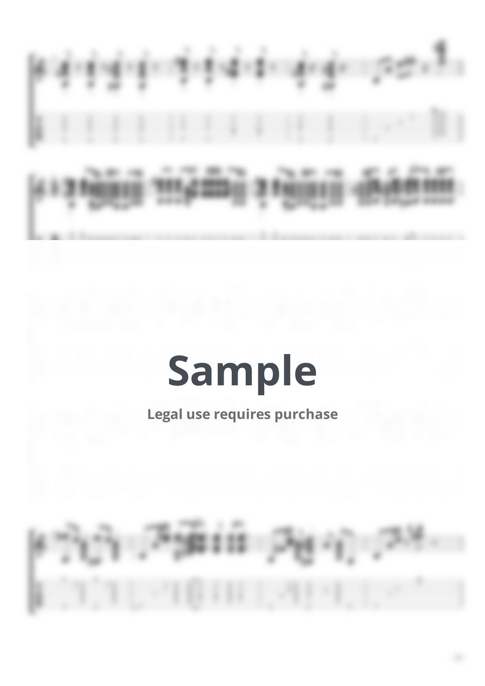 헤이즈 - AND JULY (Feat. DEAN, DJ Friz) (Guitar.inst) 타브+단선 악보 by 밀크초코