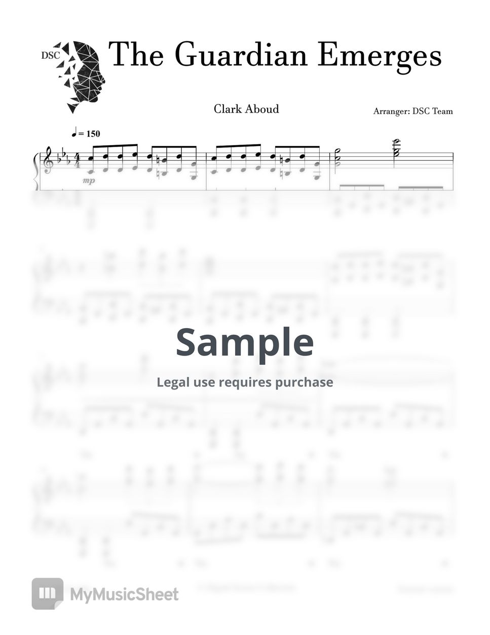 Clark Aboud - The Guardian Emerges (OST Slay the Spire) 악보 by Digital Scores Collection