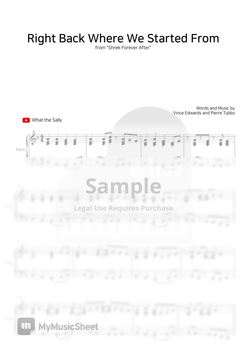 Maxine Nightingale - Right Back Where We Started From (Shrek Forever ...