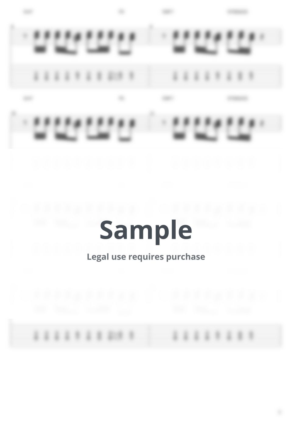 Cheryl Lynn - Got To Be Real TAB+1 Staff by guitar cover with tab