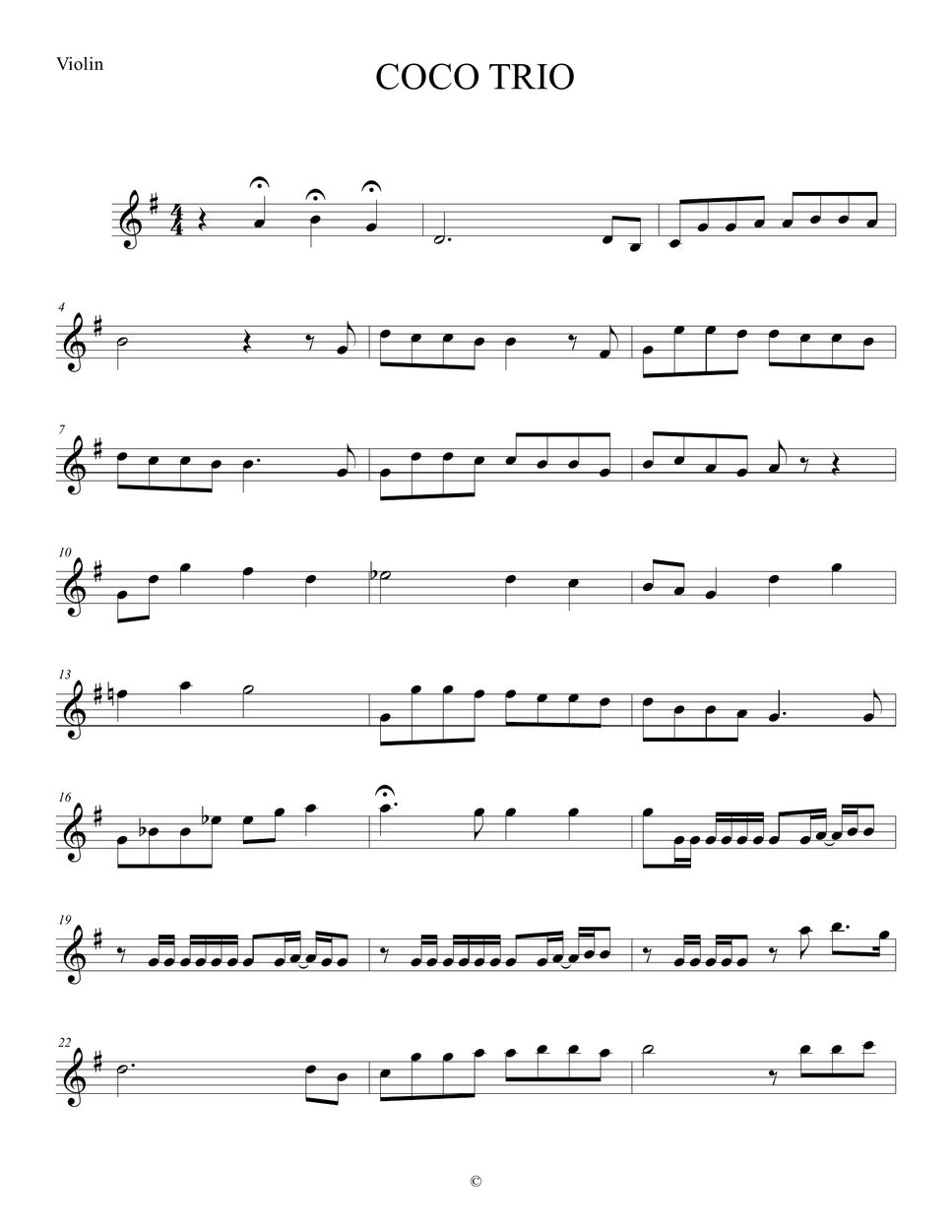 내악기찾기 - Rememeber me -Co Co OST- (Anderson Kristen) แผ่น by Ryongryong