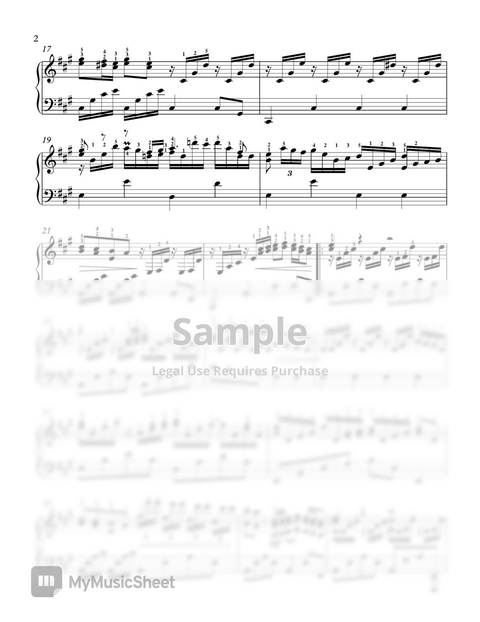 ABBA - Chiquitita Sheet Music by Adelina Piano