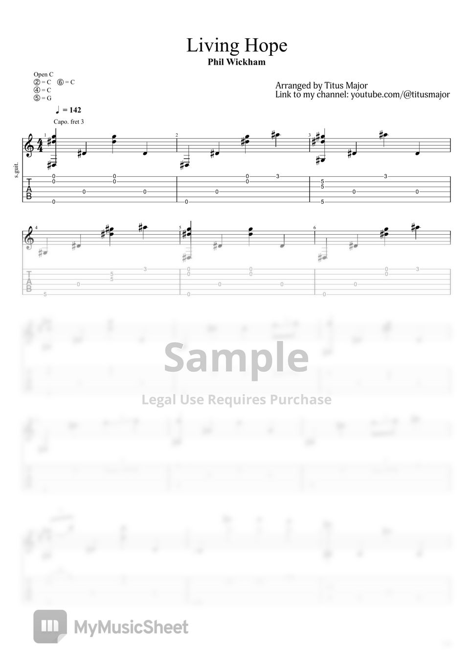 Phil Wickham - Living Hope نقر + طبقة واحدة by Titus Major