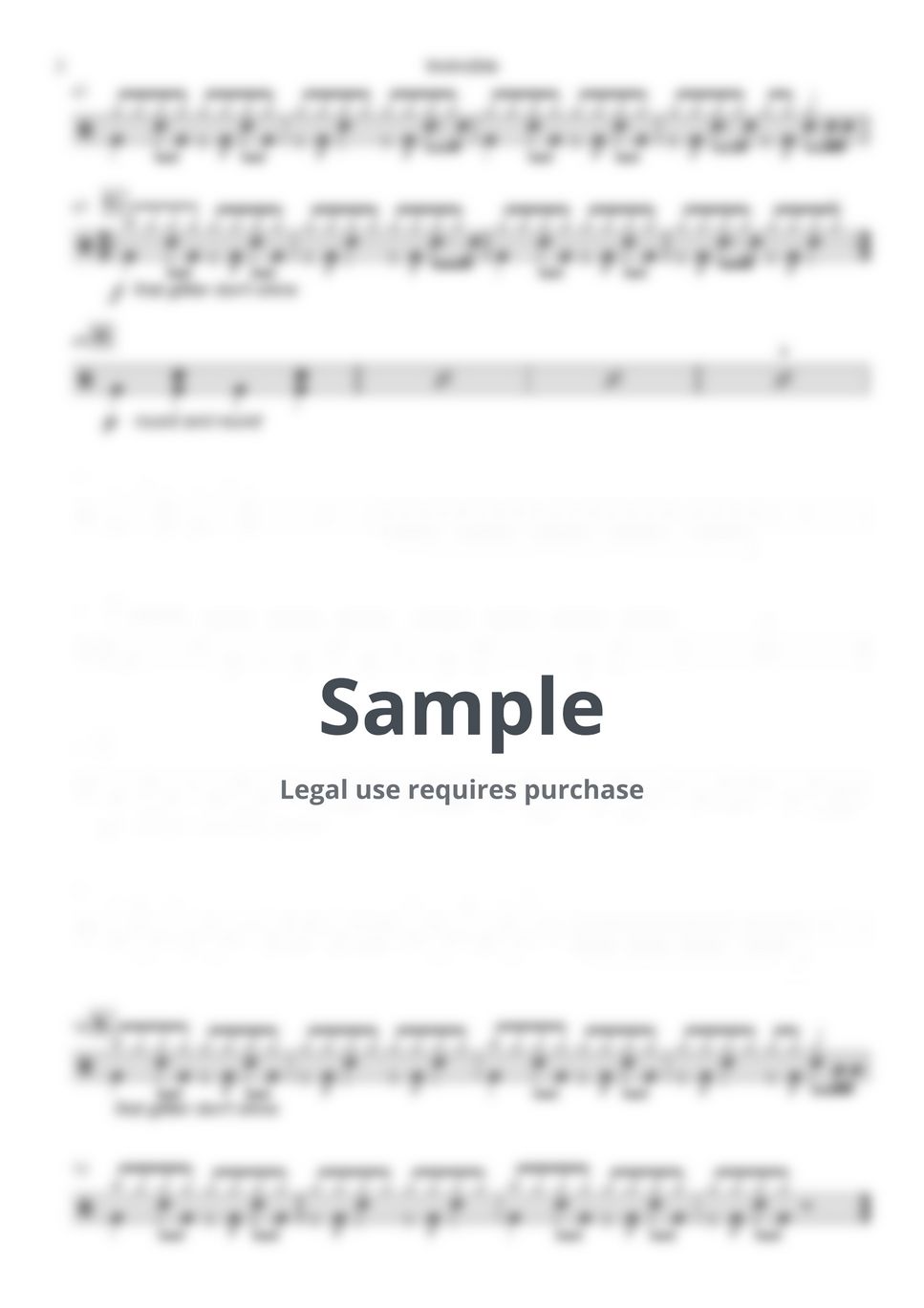 OneRepublic - Invincible (Kaiju No. 8 (OST)) Sheets by Raymond Goh