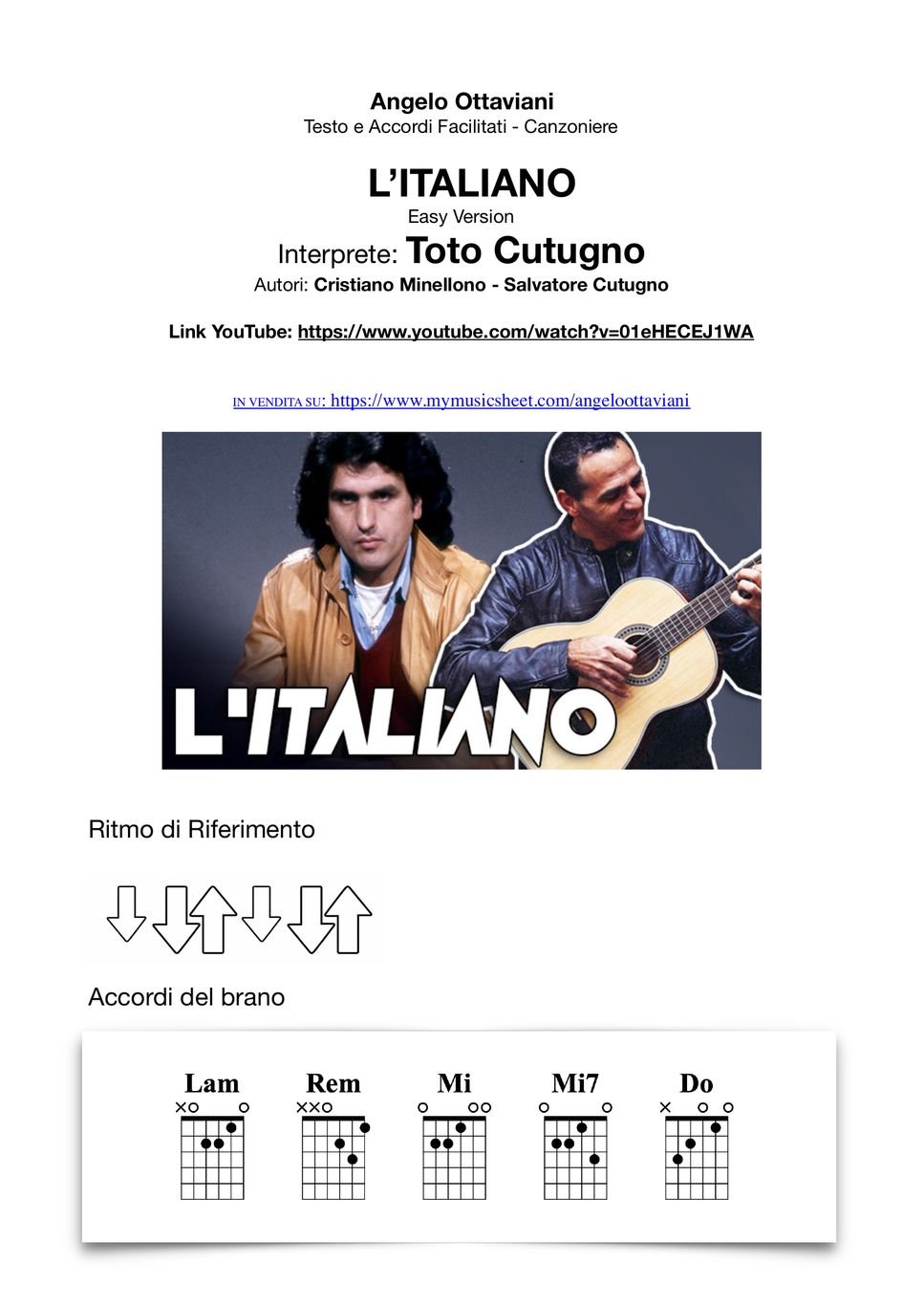 Toto Cutugno - L'Italiano Nuty