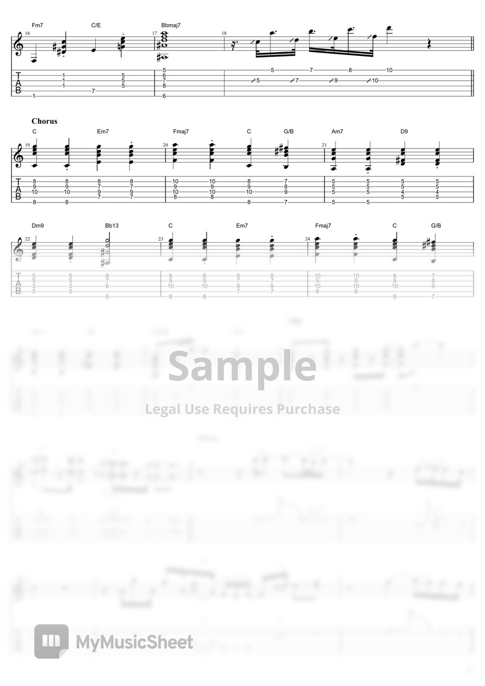 Rubberband - 阿波羅 (Guitar Tab, Full Song) TAB by Jackson Cheung