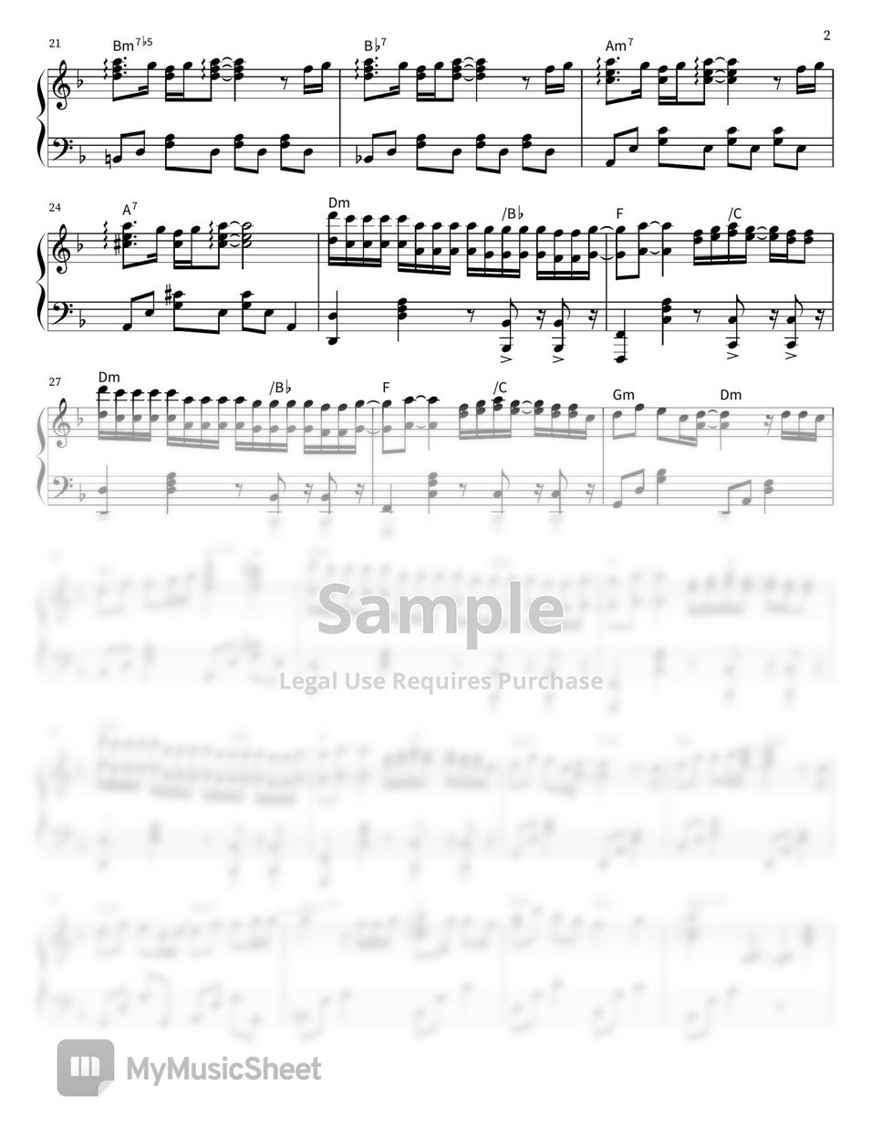 すずめ (Suzume) OST - RADWIMPS - すずめ (Suzume) ft. 十明 (Toaka) Sheet Music ...