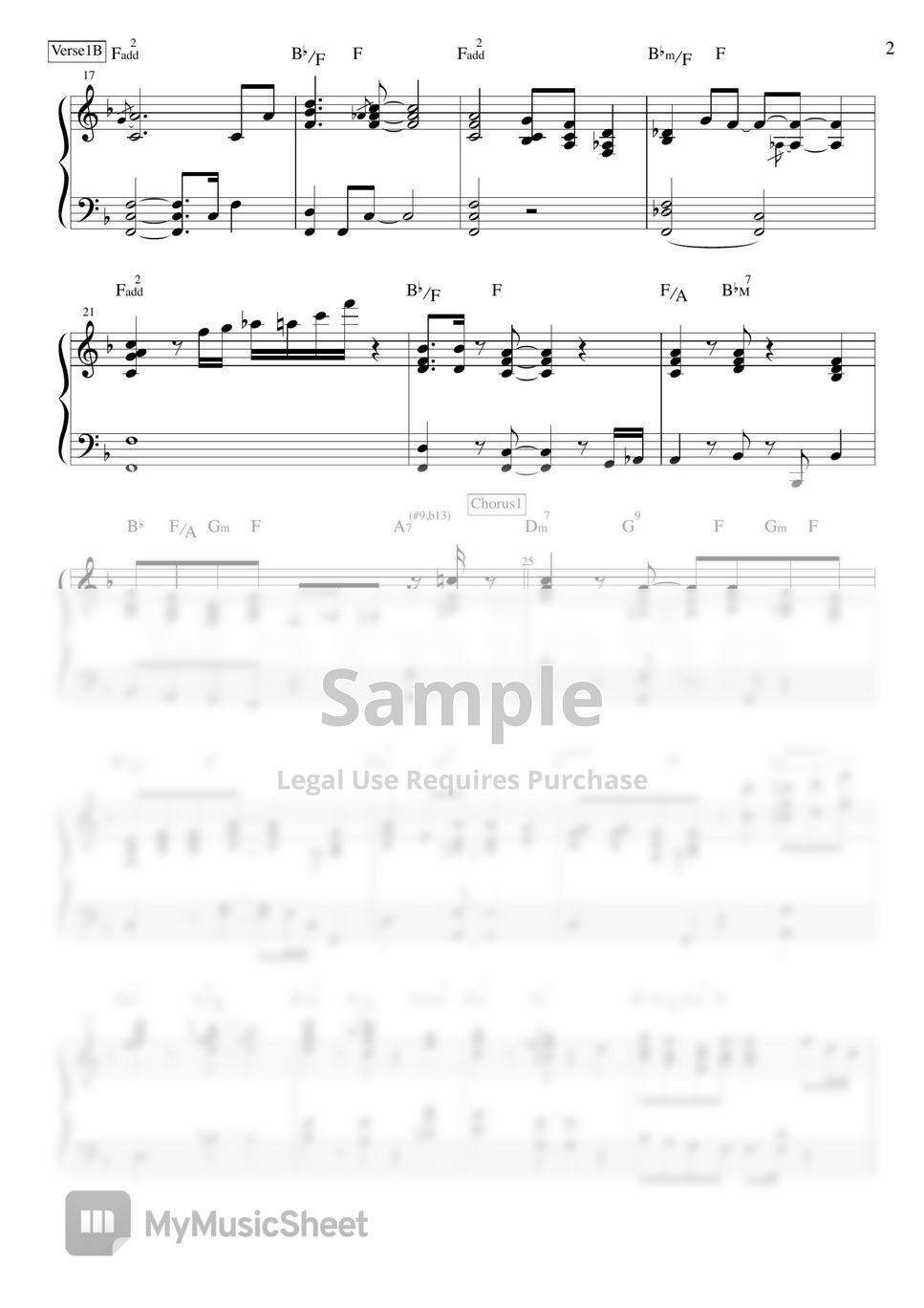 송지혜 (WELOVE) - 우리의 눈을 열어 Sheets by Harpiano