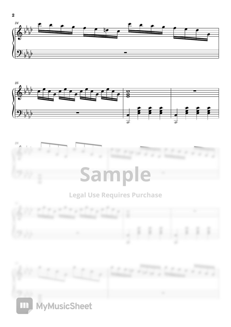 Vivaldi - The Four Seasons - Winter (Allegro Non Molto) Sheet Music by ...