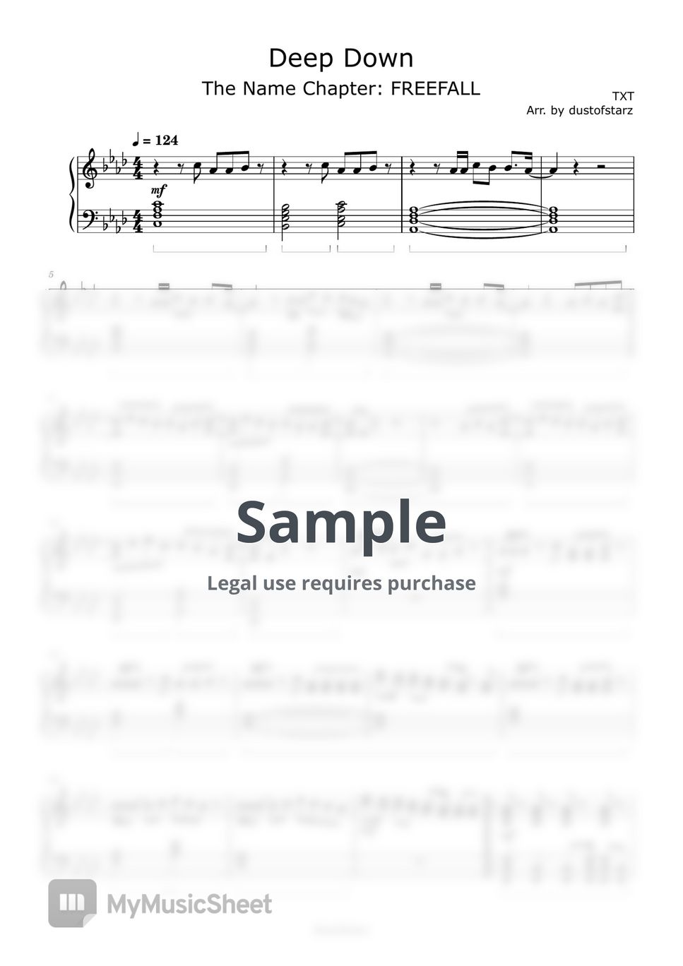 TXT - Deep Down Sheets by dustofstarz