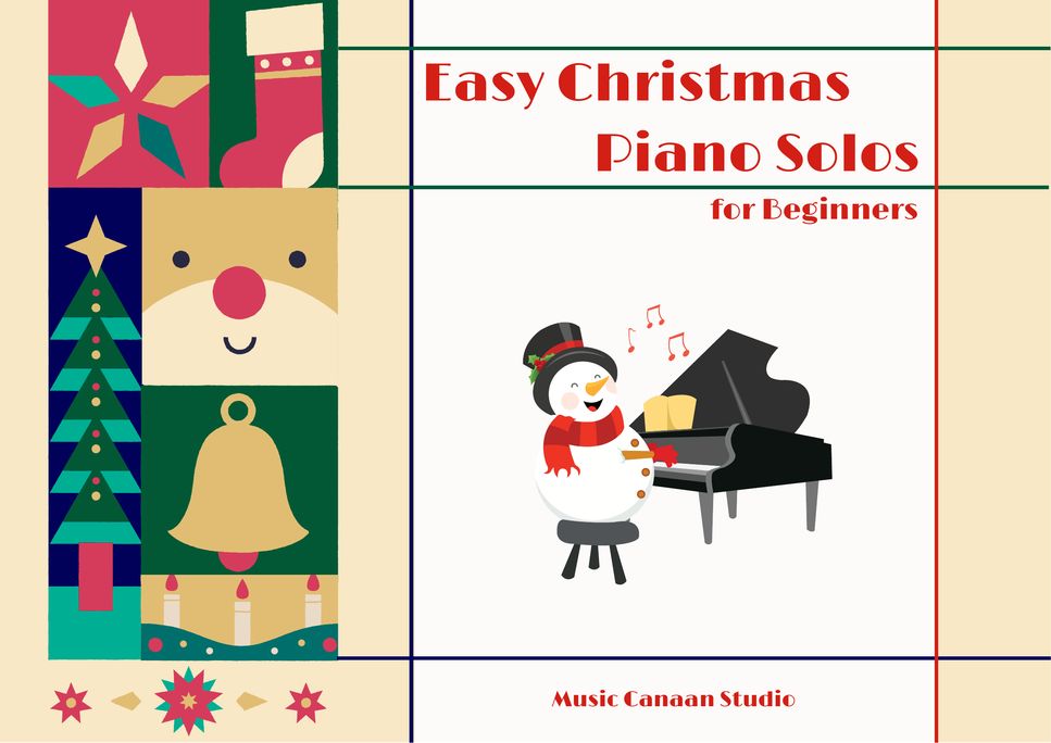 Traditional - Easy Christmas Piano Solos for Beginners 簡易聖誕鋼琴曲集 Noten ...