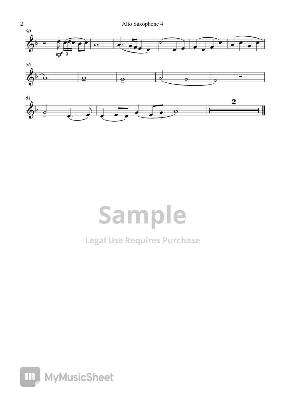 Toby Fox - Scarlet Forest (Parts) Sheet by Brandon Skelton