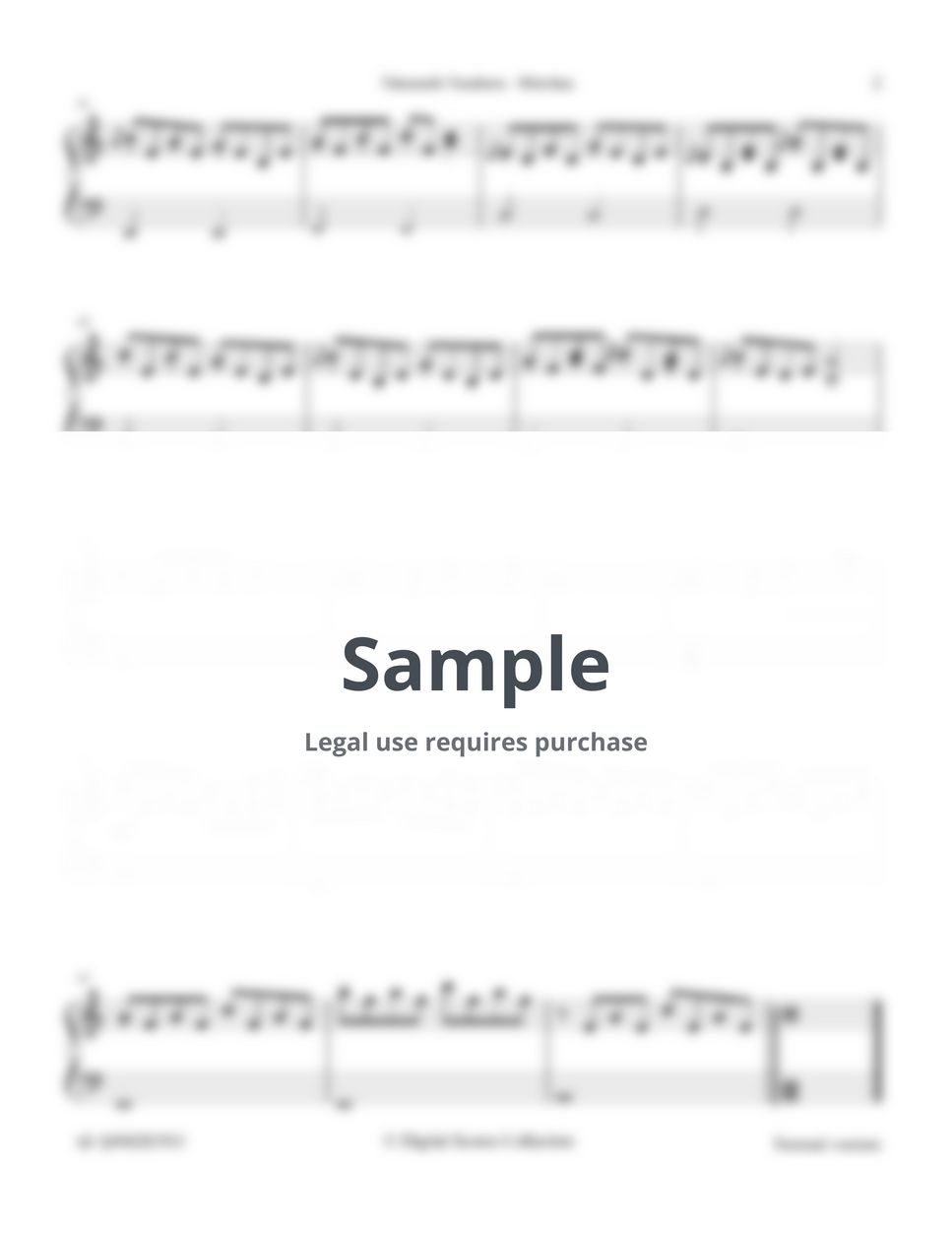 Yasuharu Takanashi - Shirohae (Naruto OST) Sheets by Digital Scores Collection