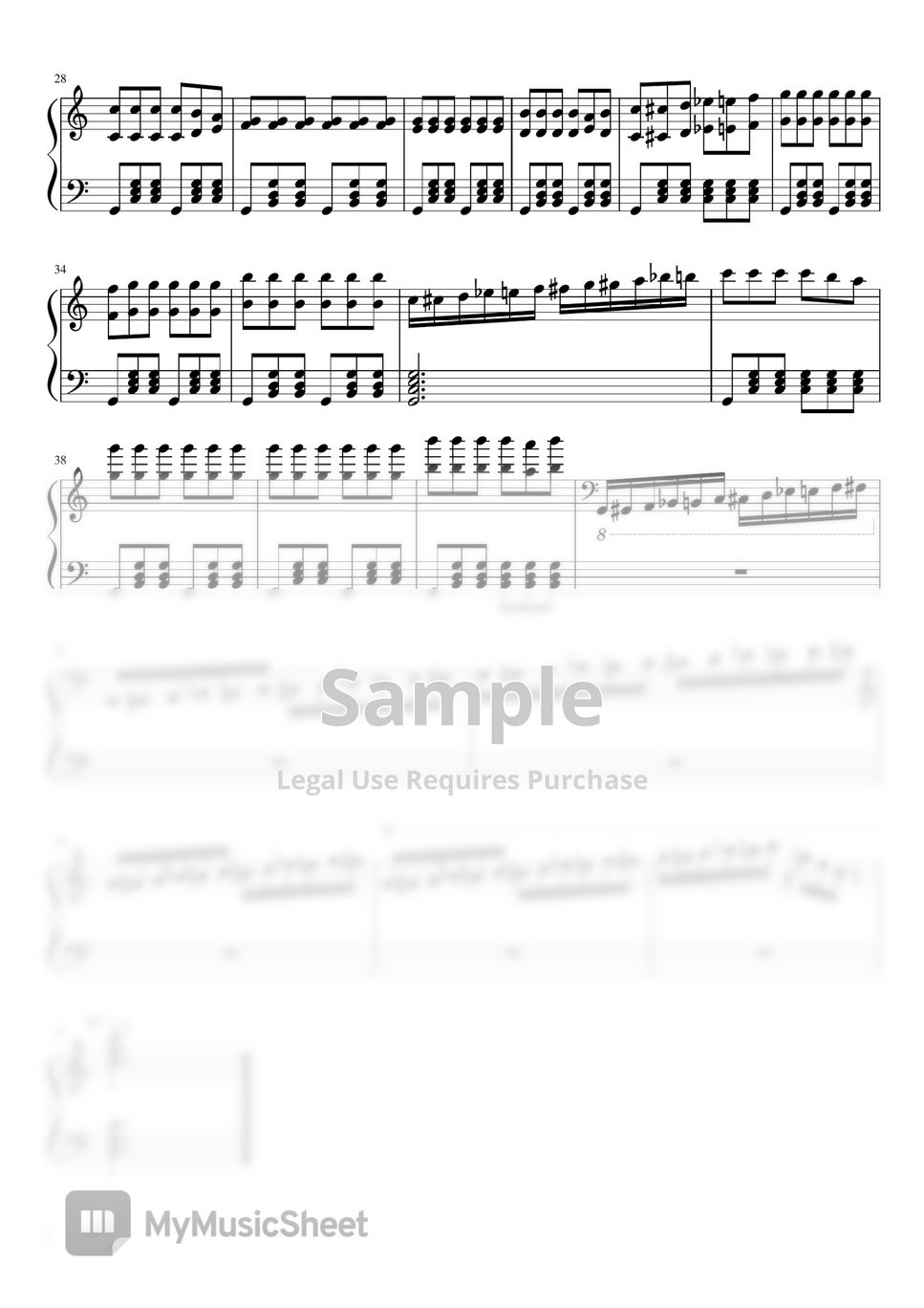 E. Allen - Chopsticks Sheet Music by chr music