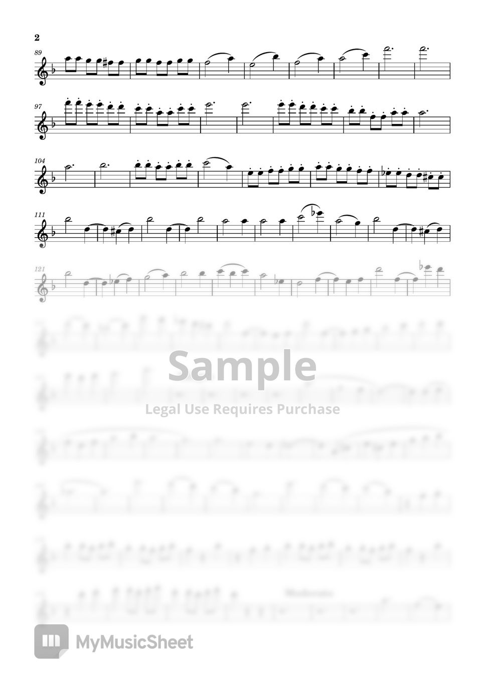 쇼스타코비치 - 쇼스타코비치 왈츠 NO.2 (Two flutes/Piano/MR) Sheet Music by 심플플루트뮤직