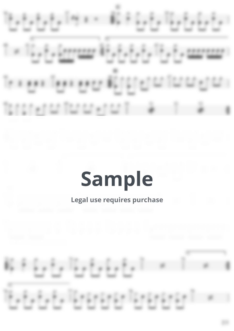 Tonick - 衰喺個掣度 Sheets by Drumscore_