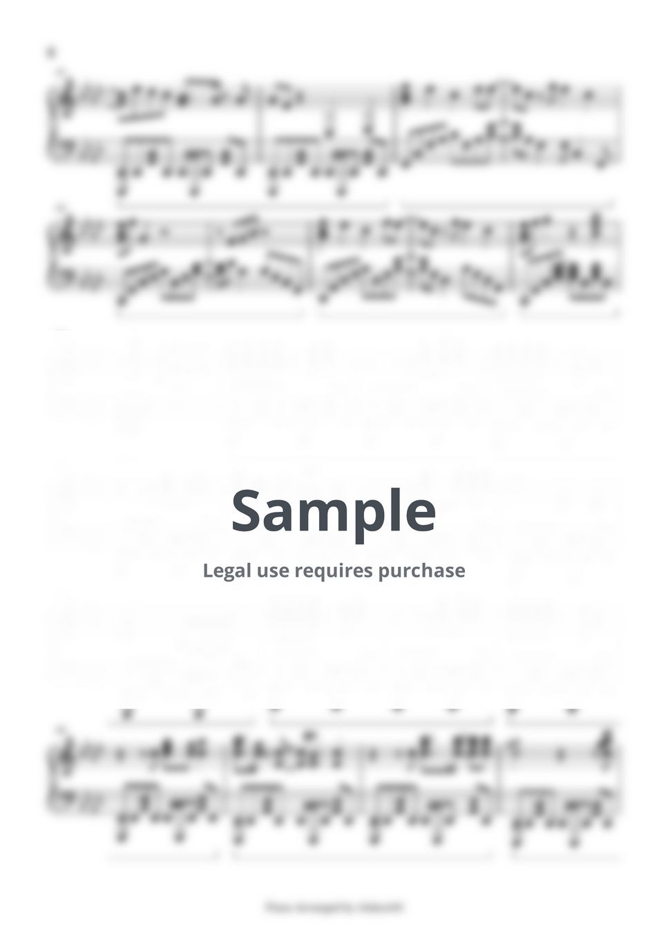 YUNGBLUD - Abyss(from Kaiju No. 8) Sheet Music by rilaku