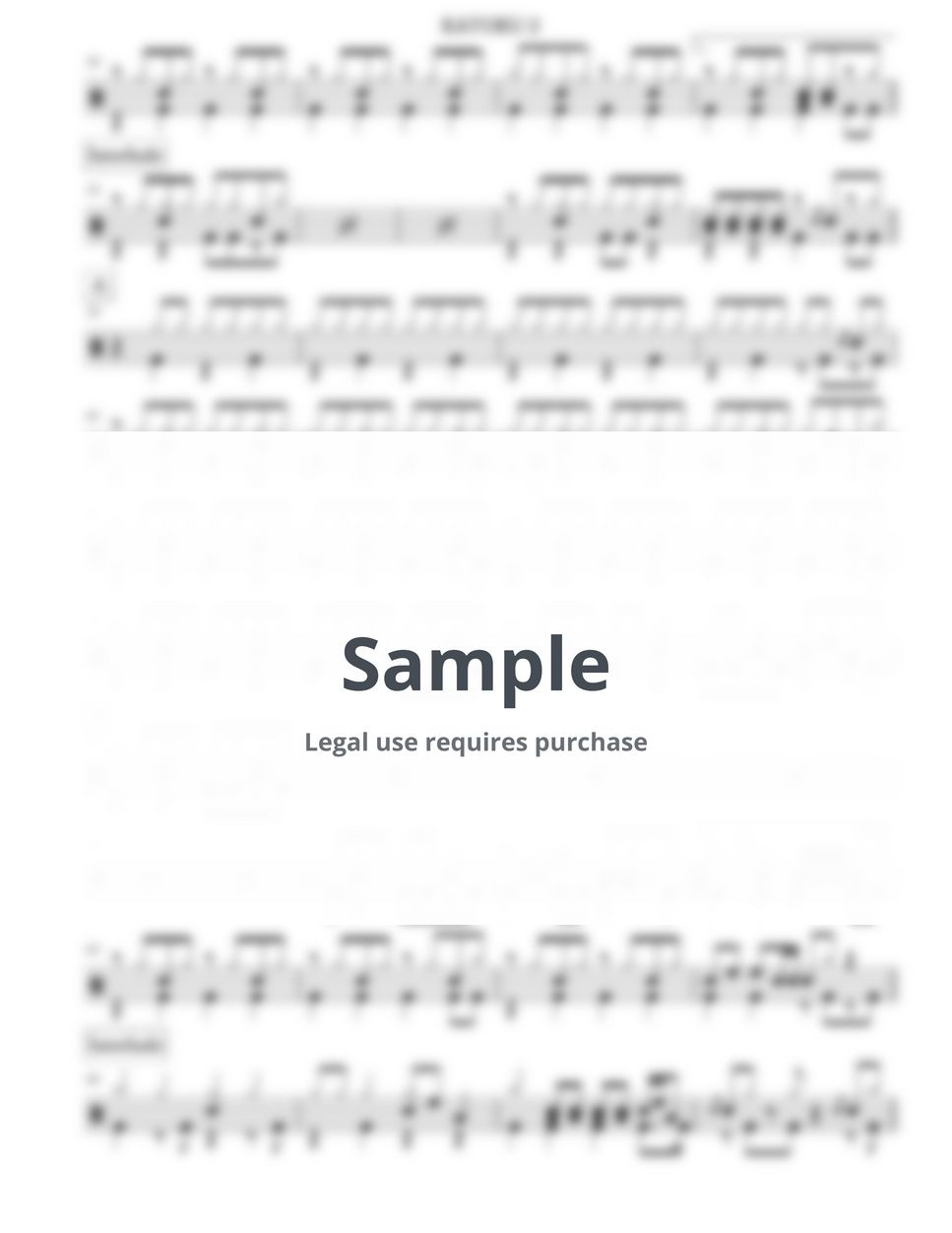 レキシ - KATOKU Sheets by Arkadia Drums