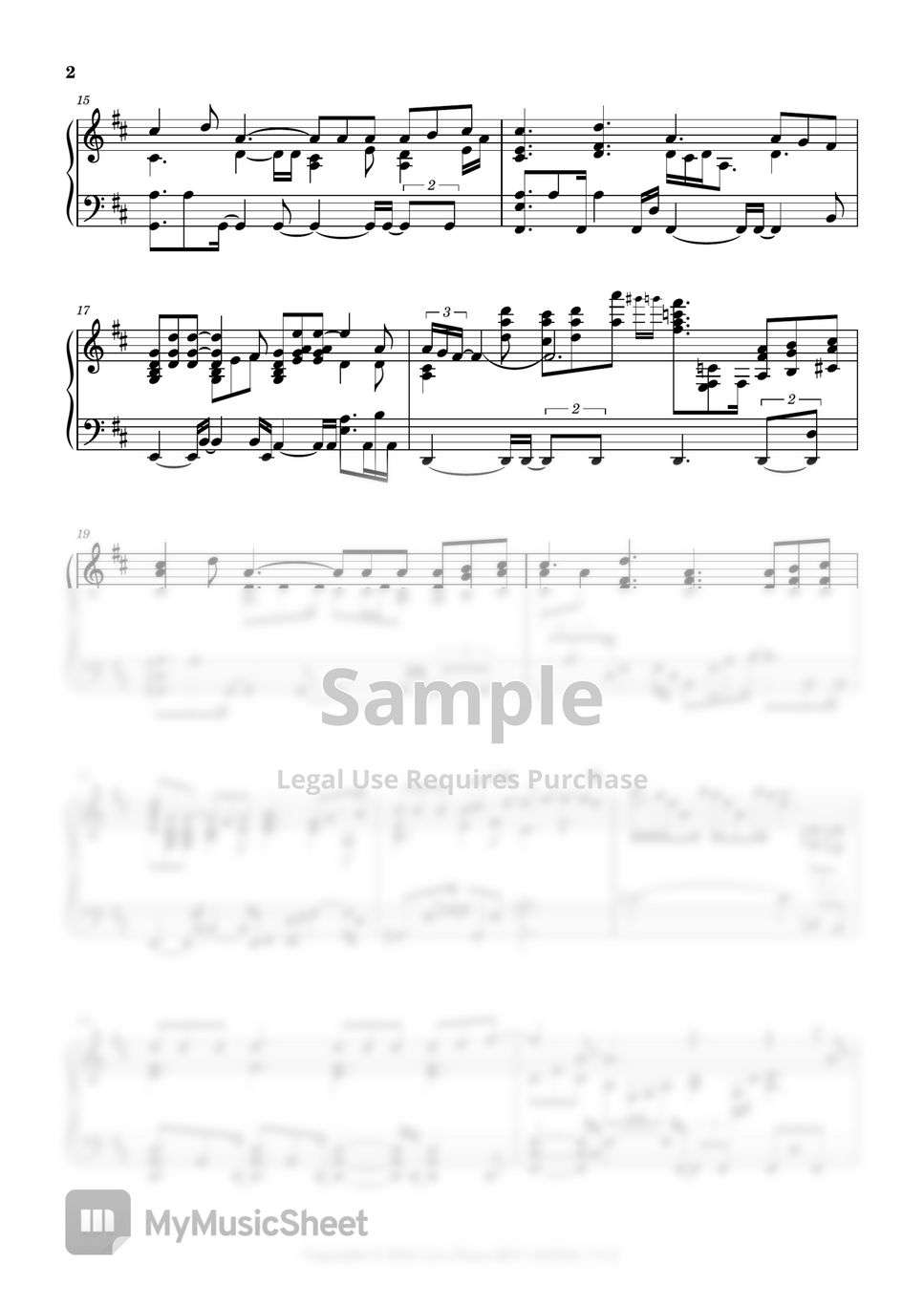 IU - Dear Name Sheets by Lu's Piano