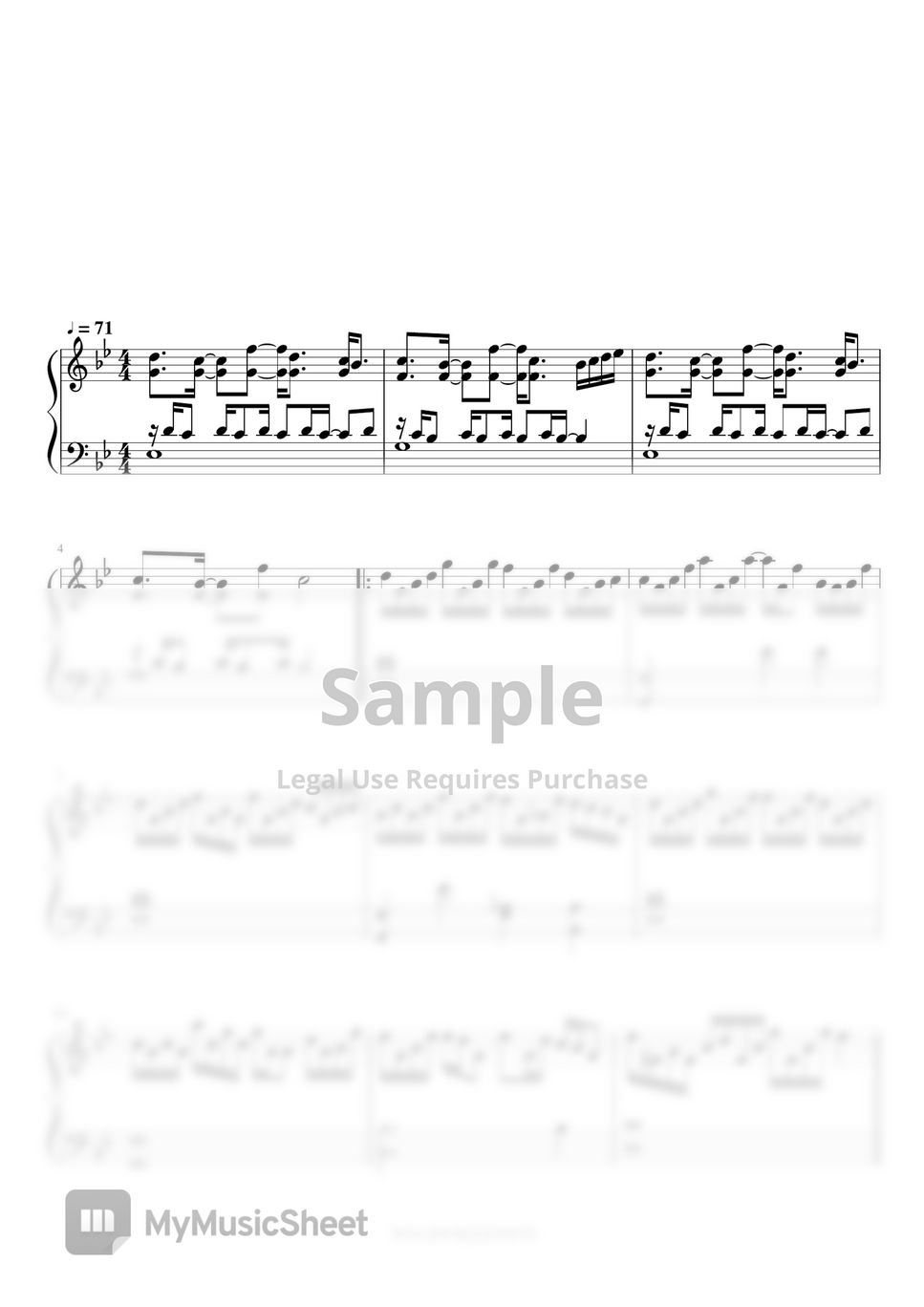 NCT 127 - 백야 (White Night) (반주악보) Sheets by 피아노정류장