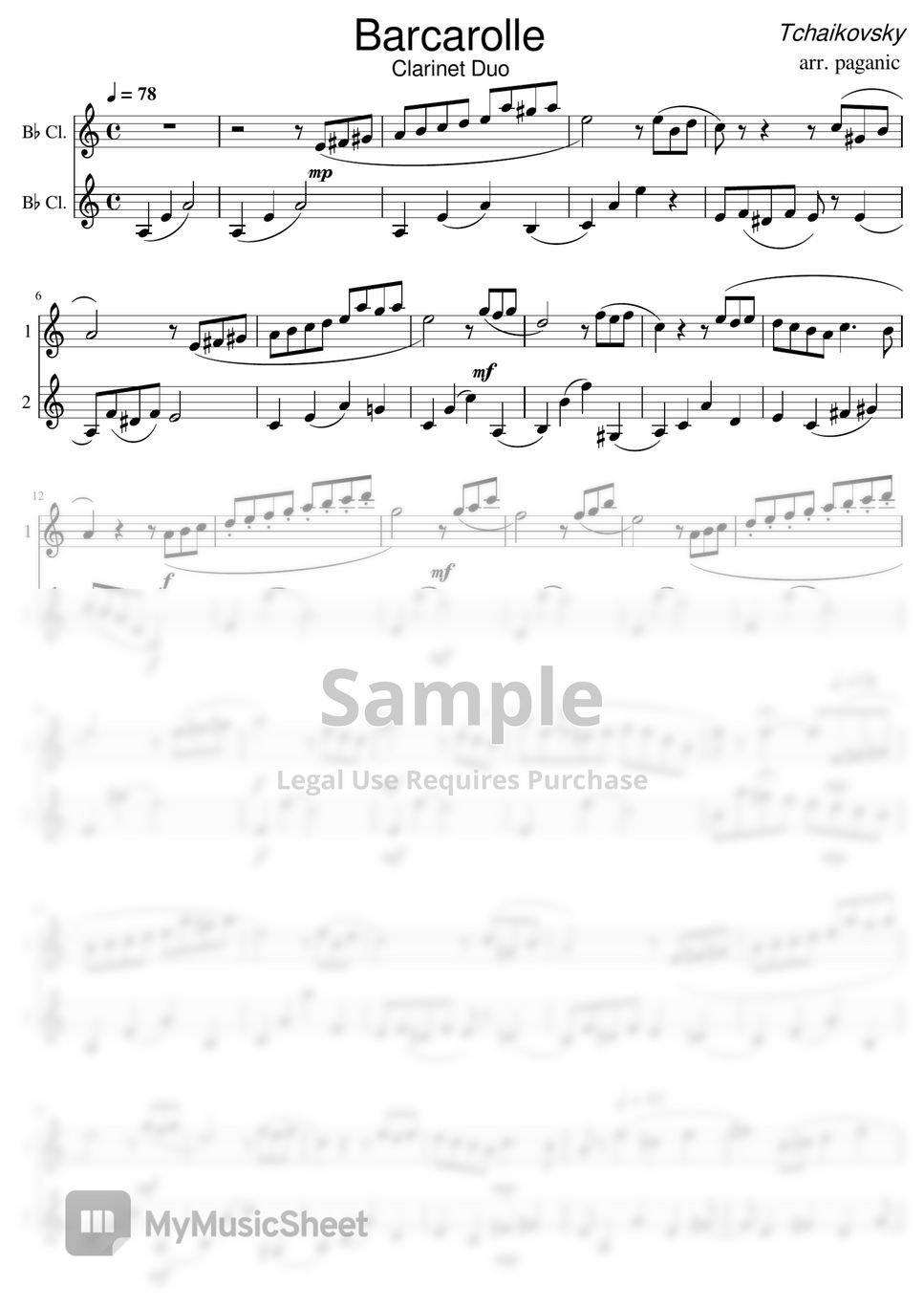 Pyotr Ilyich Tchaikovsky - Barcarolle (The seasons op.376 June ...